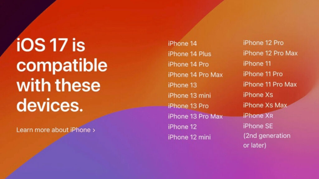 iOS 17 Chính Thức Ra Mắt: Cách Cập Nhật Và Danh Sách Thiết Bị Hỗ Trợ