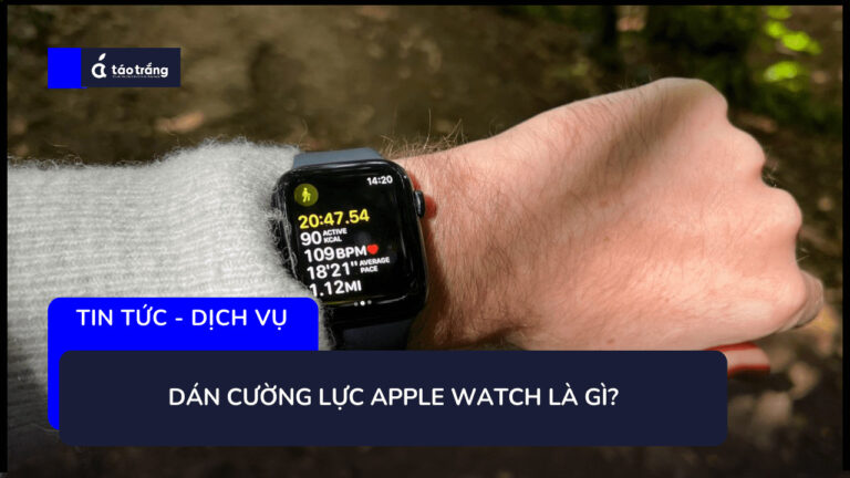 Có cần dán cường lực Apple Watch không? - táo trắng
