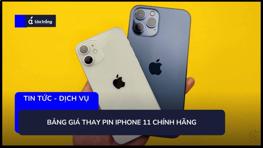 Bảng giá thay pin iPhone 11 chính hãng - AMI CARE