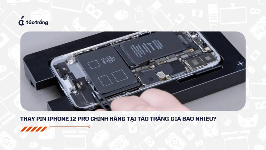 Thay pin iPhone 12 Pro chính hãng giá bao nhiêu? - AMI CARE